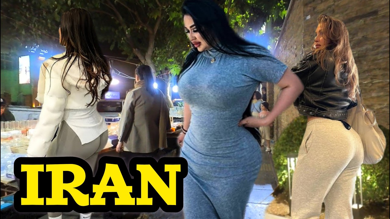 4K Exploring IRAN: NightLife And Night Walking on a Busy Street In ...