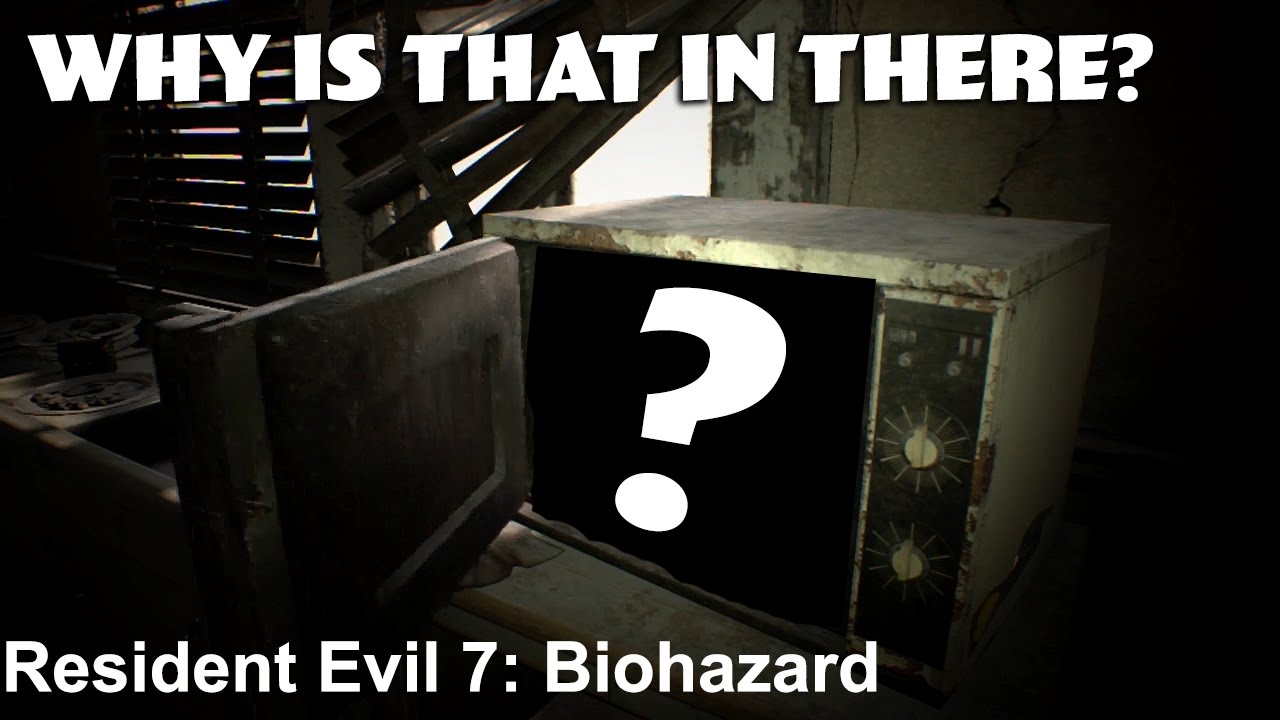 WHY IS THAT IN THE MICROWAVE?!?!?! - Resident Evil 7: Biohazard Teaser ...
