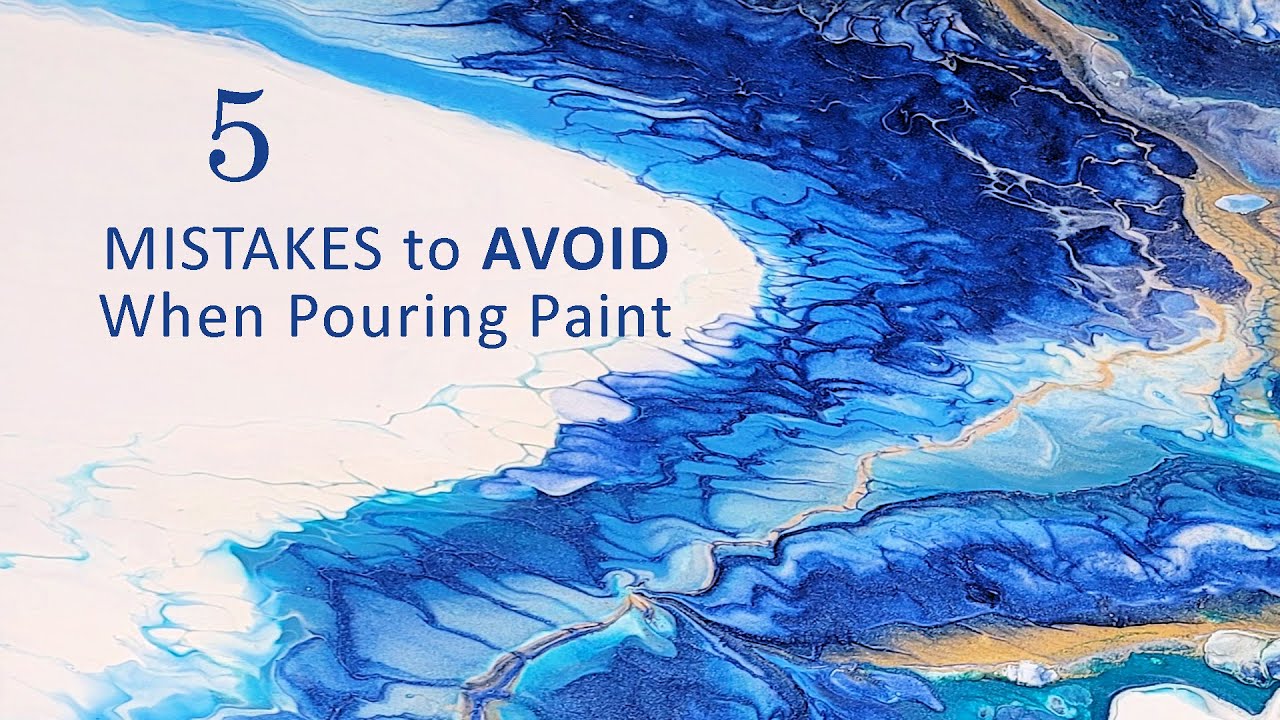 DON'T Make 5 Mistakes - Abstract Art - Acrylic Painting Tutorial ...