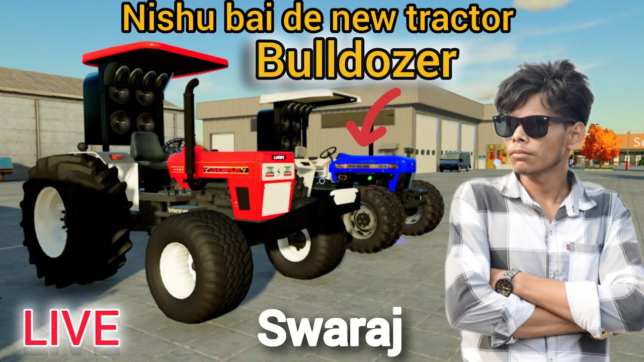 🚜 FS22 Live: Indian Tractor Mod Action! 🌾 | Farming Simulator 22 | # ...