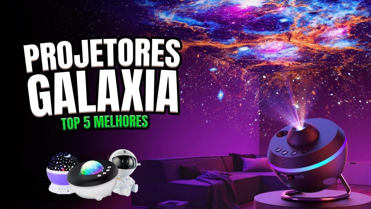 Os 5 Melhores PROJETORES DE LUZ GALÁXIA de 2025! Projetor Estrelas ...
