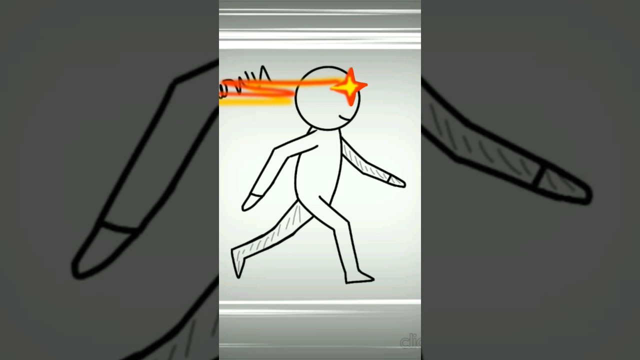 walk cycle in style #walkcycle #animation #isranimation - YouTube