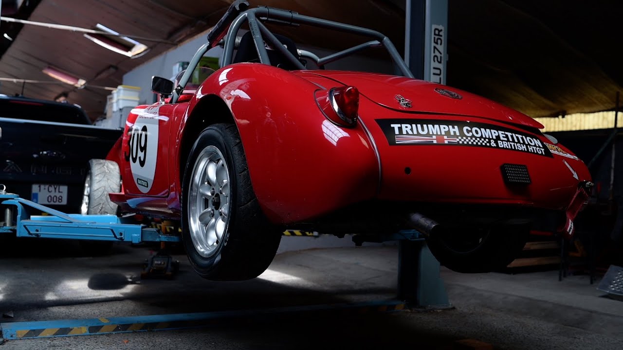 1958 MGA - Race Car Repair Part 1 - YouTube