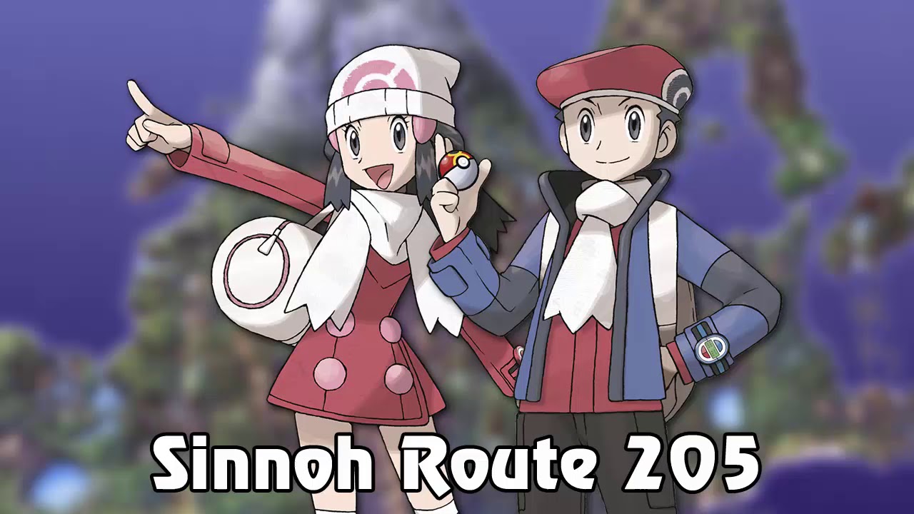 Sinnoh Route 205 - Remastered - YouTube
