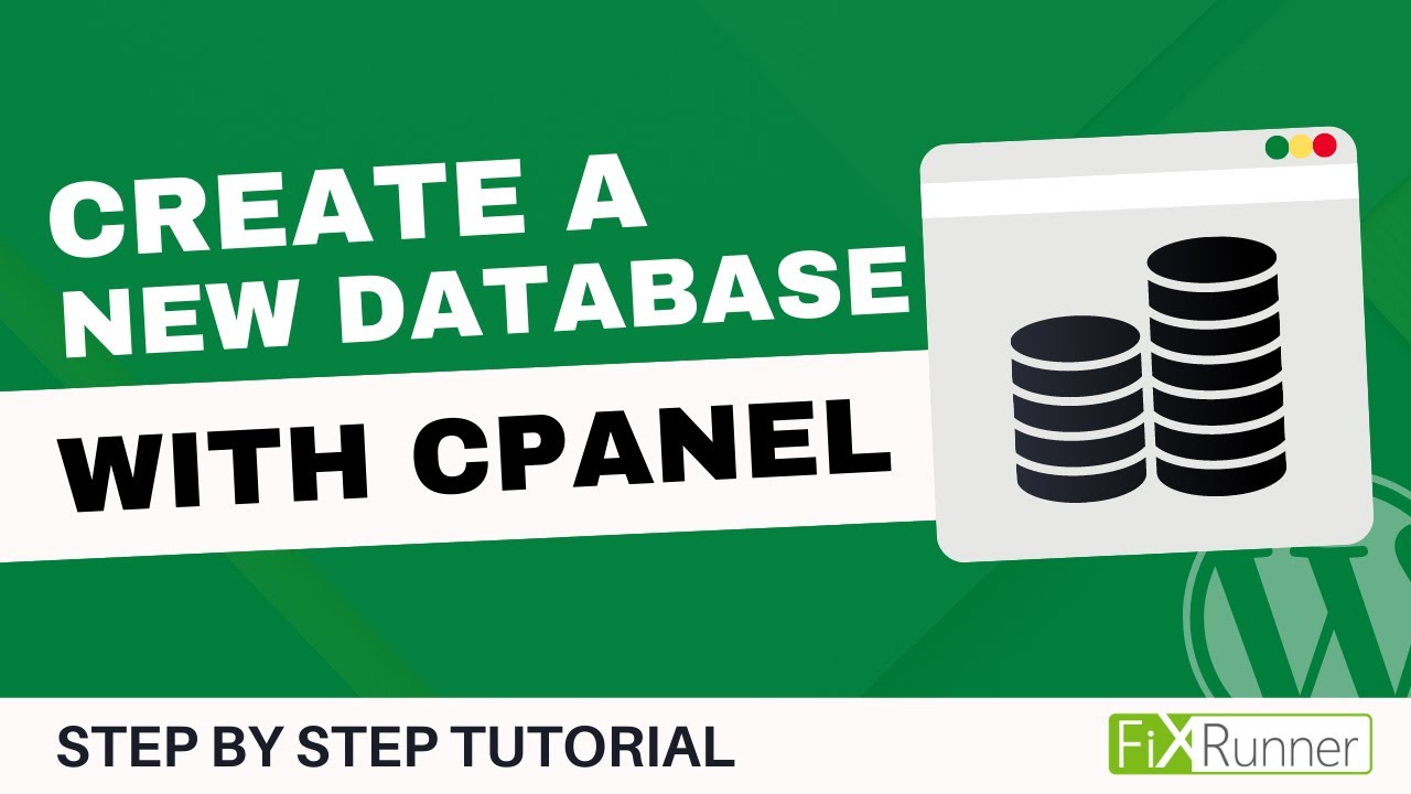 Create A New Database User Using Cpanel Youtube 1759