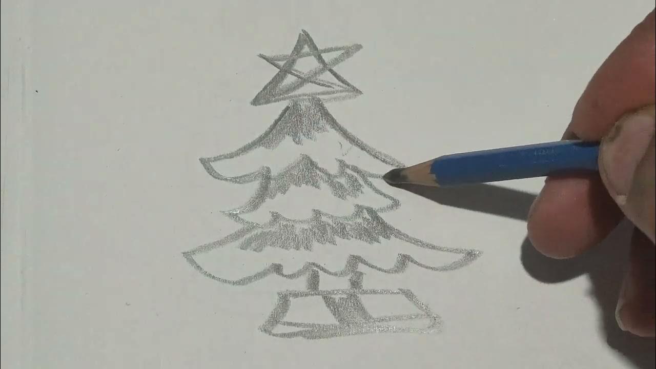 How to Draw Christmas Tree | Christmas Drawing | Christmas Tree ️ - YouTube