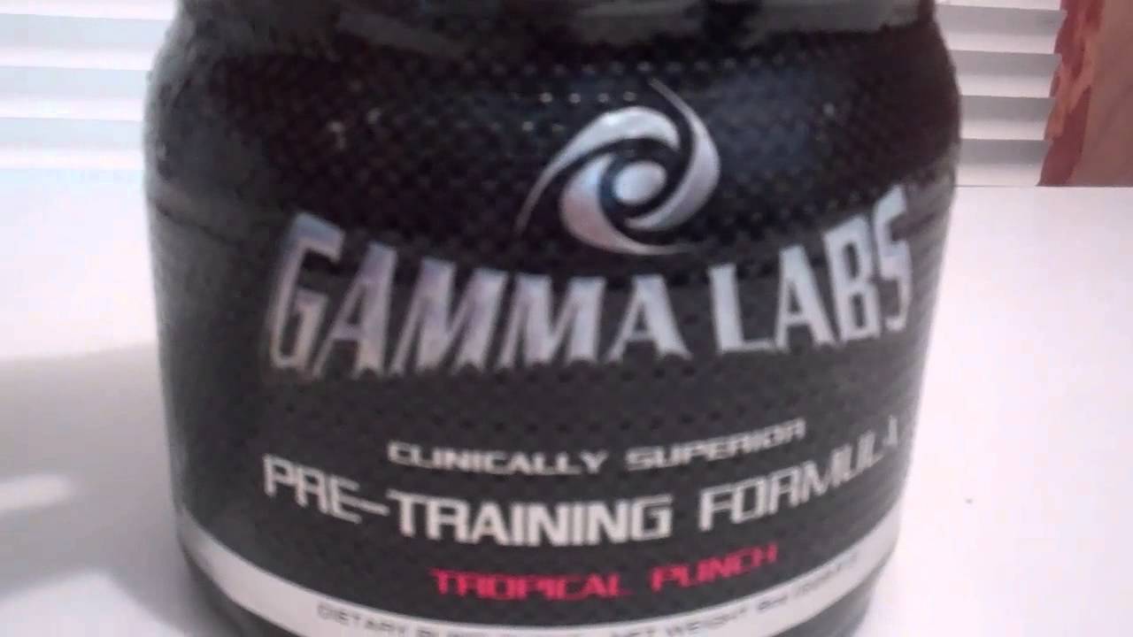 Pre Workout Supplement Gamma Labs Review pt.1 - YouTube