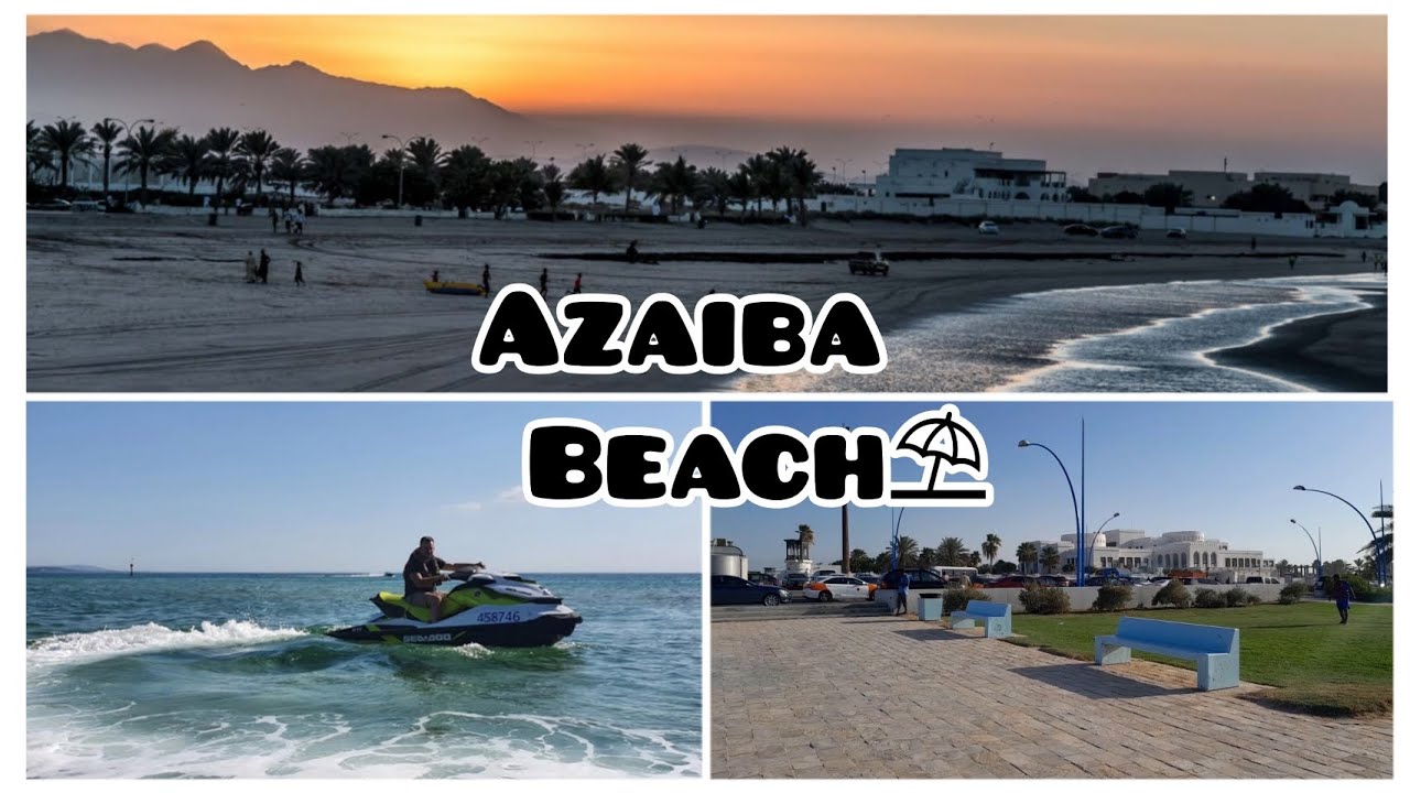 Azaiba beach ⛱️ | Vlog | Beaches in Oman - YouTube