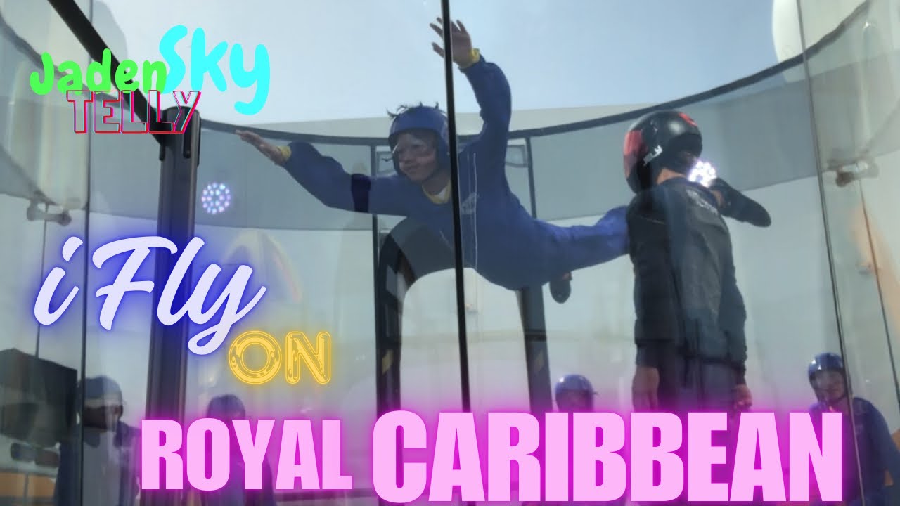 Cruise Ship Skydiving | iFly on Royal Caribbean Odyssey of the Seas ...