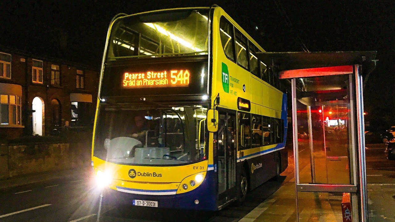 Dublin Bus | ADL Envrio400 Volvo B9TL EV31 | Route 54A To Pearse Street ...