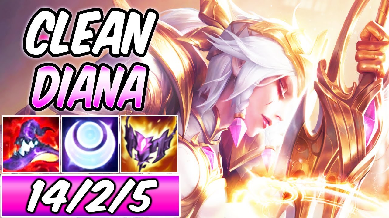 S+ FULL AP DIANA MID ONE SHOT | Best Build & Runes | League of Legends ...