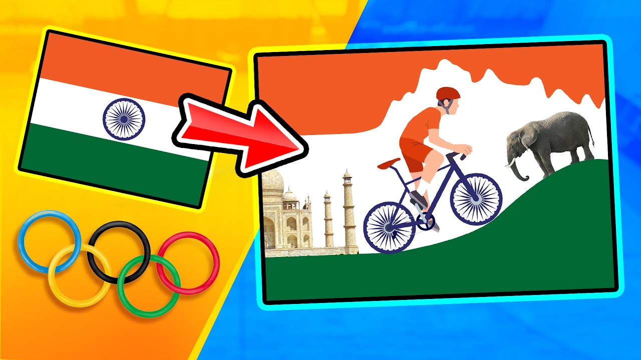 Olympic Games, but with Flags 🏀 | Flag Animation - YouTube