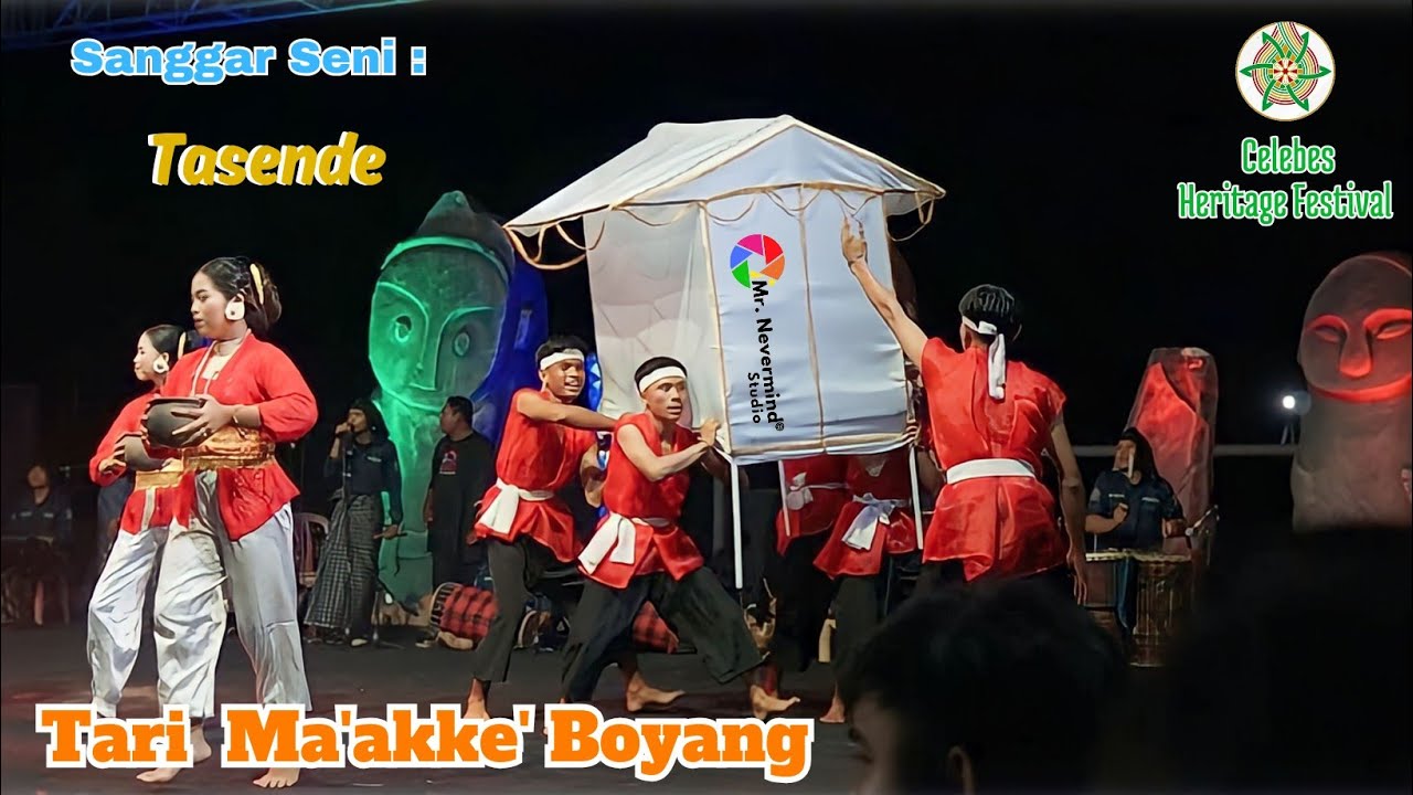 Sanggar Tasende Malunda - Tari Ma'akke' Boyang - YouTube