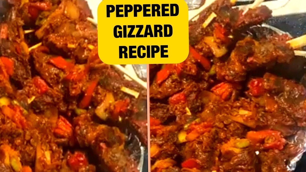 #gizzard #peppered How to Make Peppered Gizzard Sauce - YouTube