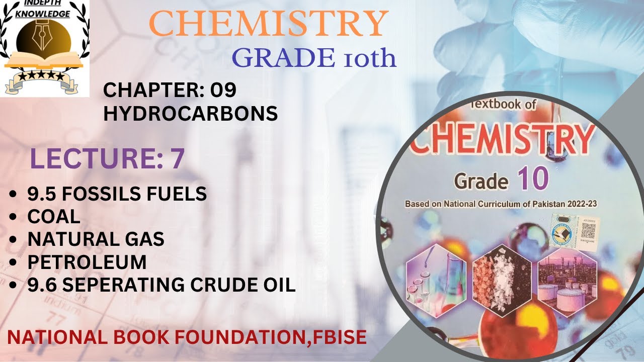 9.5FOSSIL FUELS|9.6SEPERATING CRUDE OIL| HYDROCARBONS| UNIT:9| GRADE:10 ...