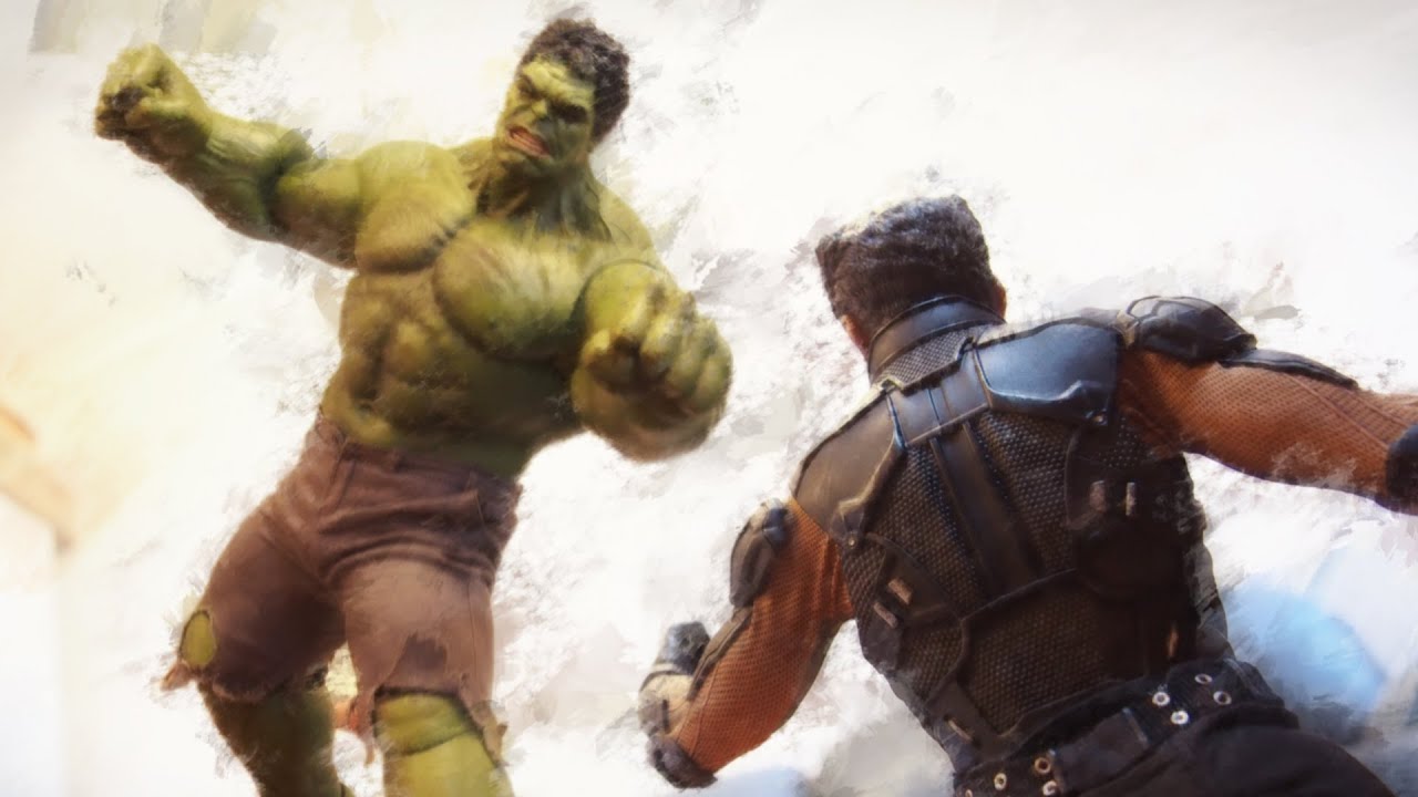 Hulk VS Wolverine Stop Motion - YouTube