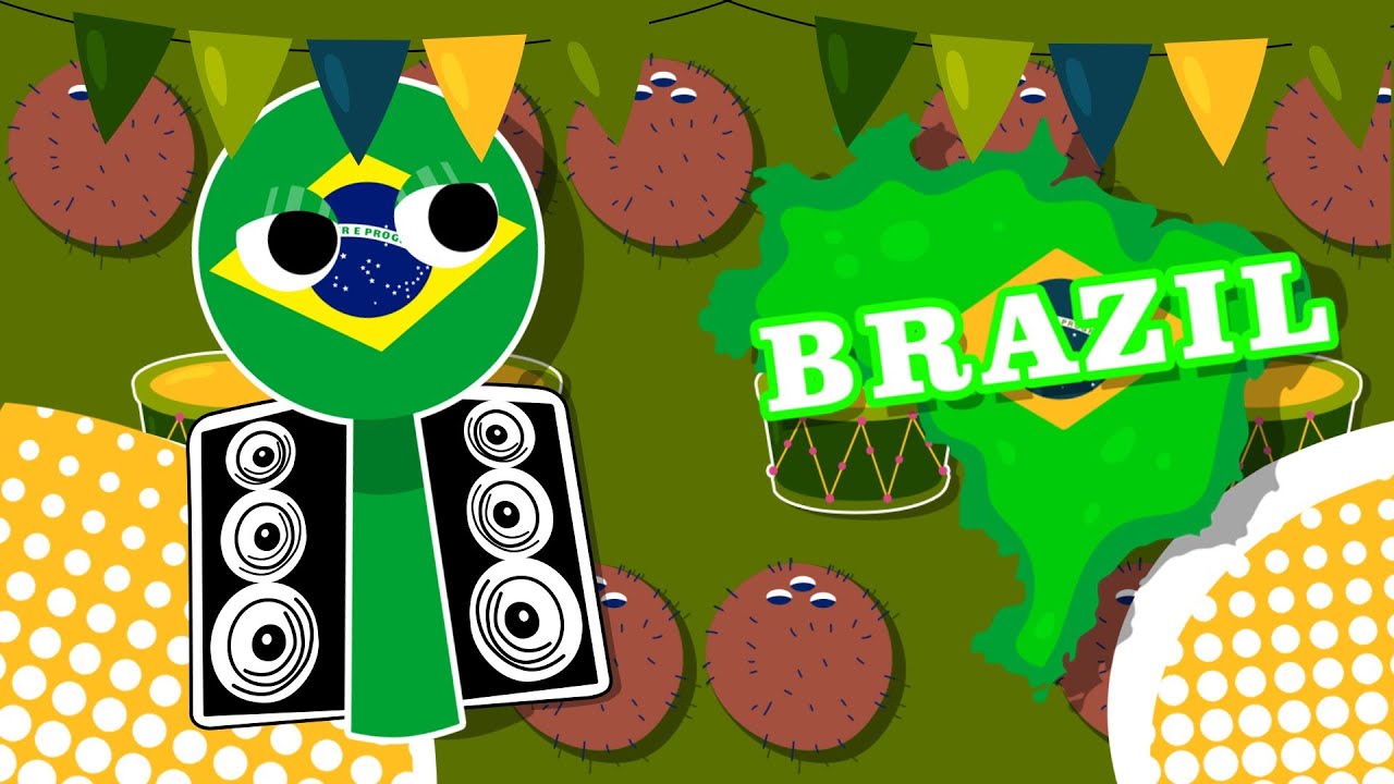 Incredibox Sprunki But Sprunki OC Brazil and USA Animated Series Intro ...