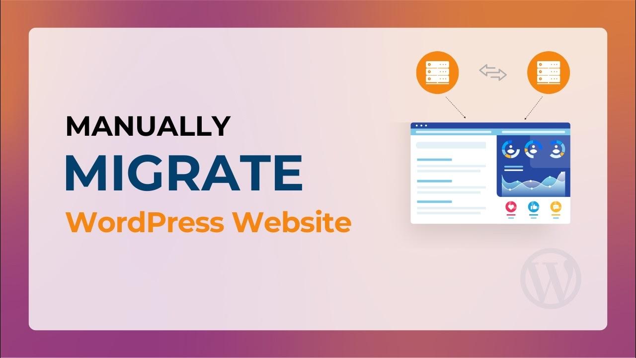 How to Manually Migrate a WordPress Site to a New Web Host - YouTube