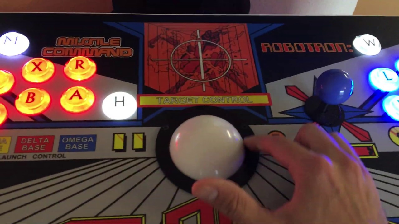 Custom Built MAME Cabinet Control Panel. RetroPie x86, PS2, Atari, SNES ...