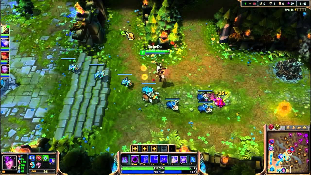 League of Legends (report ashe :c) - YouTube