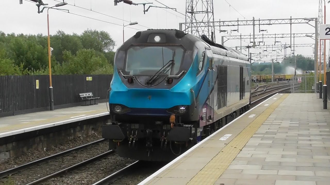 TPE 68023 'Achillies' glides through Bescot working light loco to Toton ...