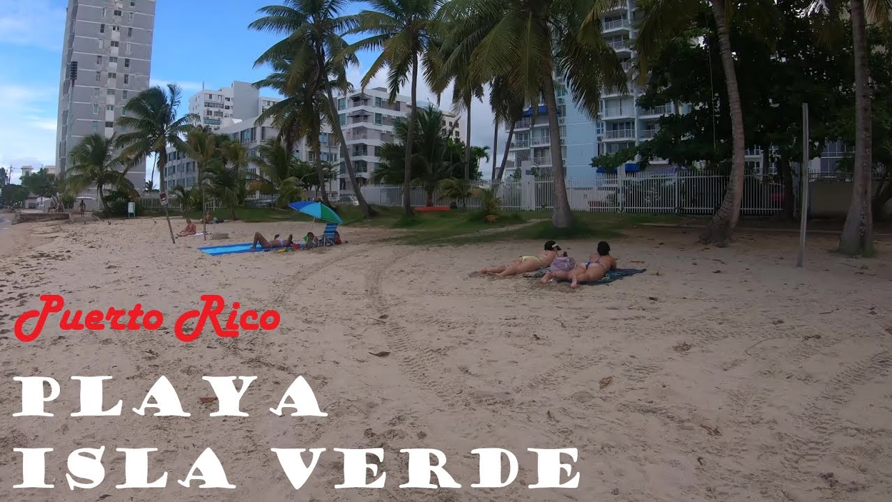 Puerto Rico - Isla Verde Beach - November 2020 - YouTube