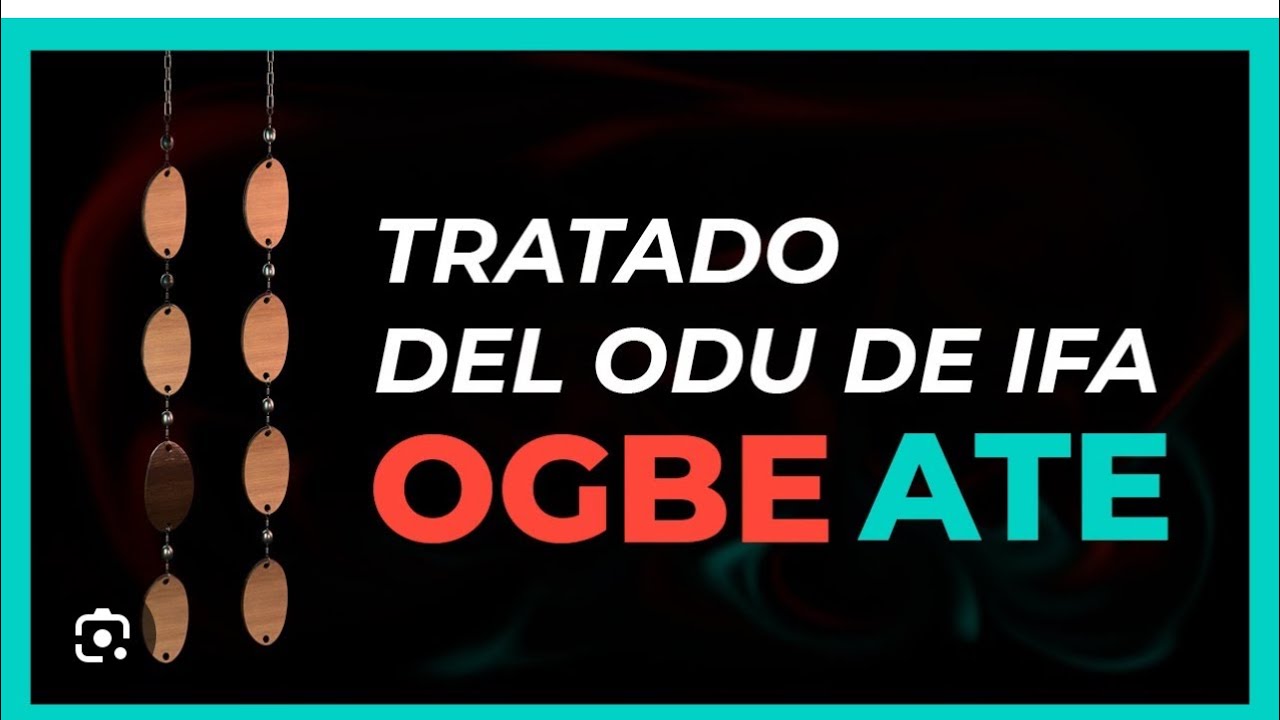 Hablemos del Oddun de IFA Ogbe Ate - YouTube