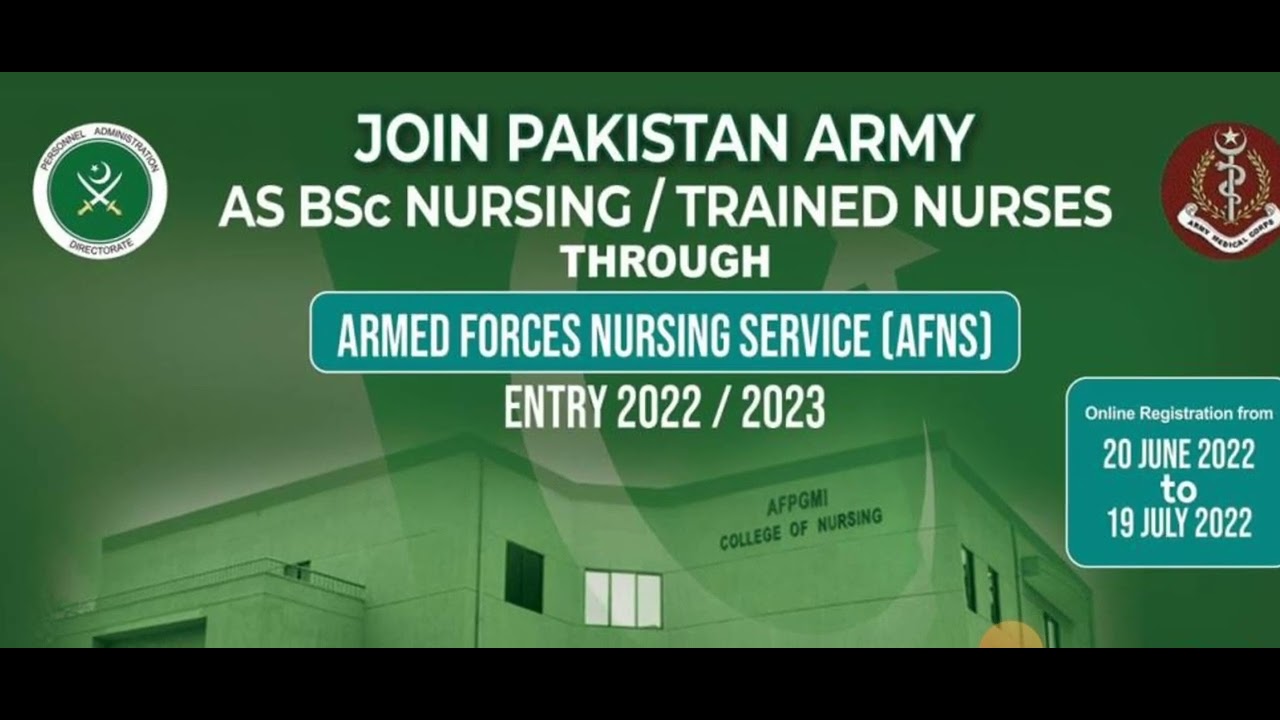 Join Pak Army As Nursing July 2022 !! #shorts #fortjobs - YouTube