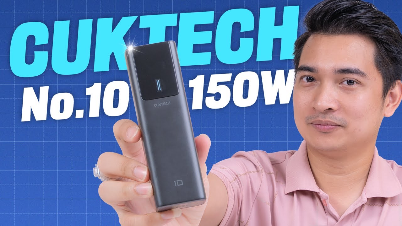Pin dự phòng 10.000mAh ĐỈNH NHẤT hiện tại - CUKTECH 10 POWER BANK ...