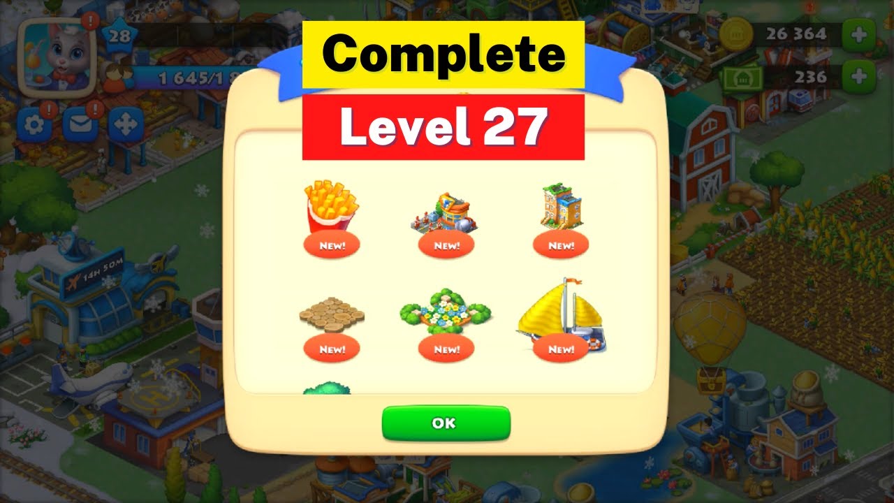 Township Level 27 Gameplay | How to Complete Township Level 27 ...
