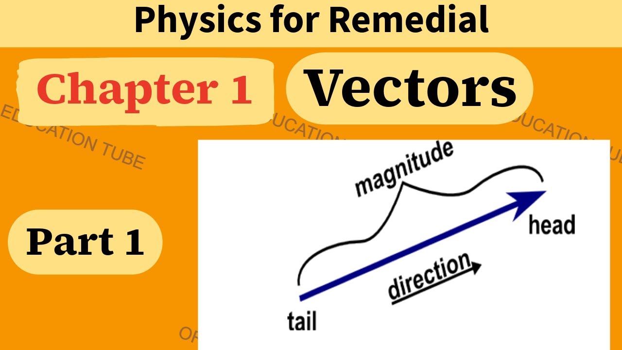 Physics For Remedial Students CHAPTER-1 PART 1 - YouTube
