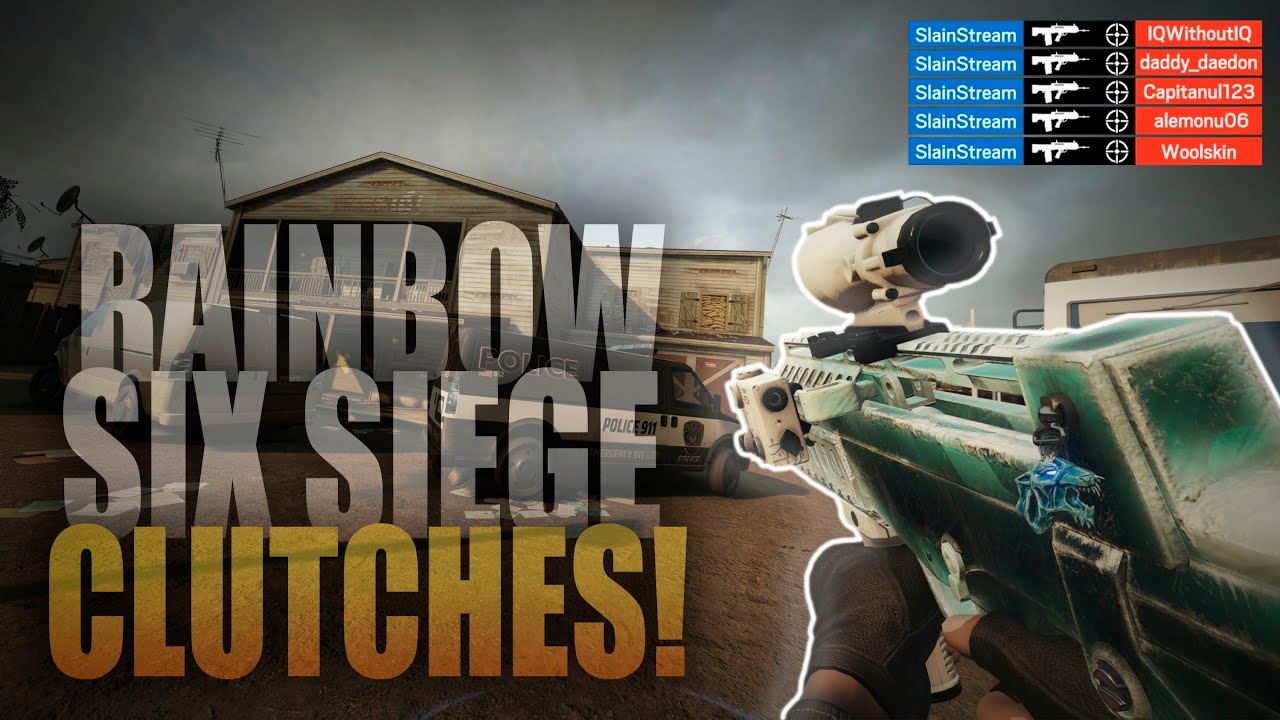 INSANE CLUTCHES | Rainbow 6 Siege! [Part 1] - YouTube