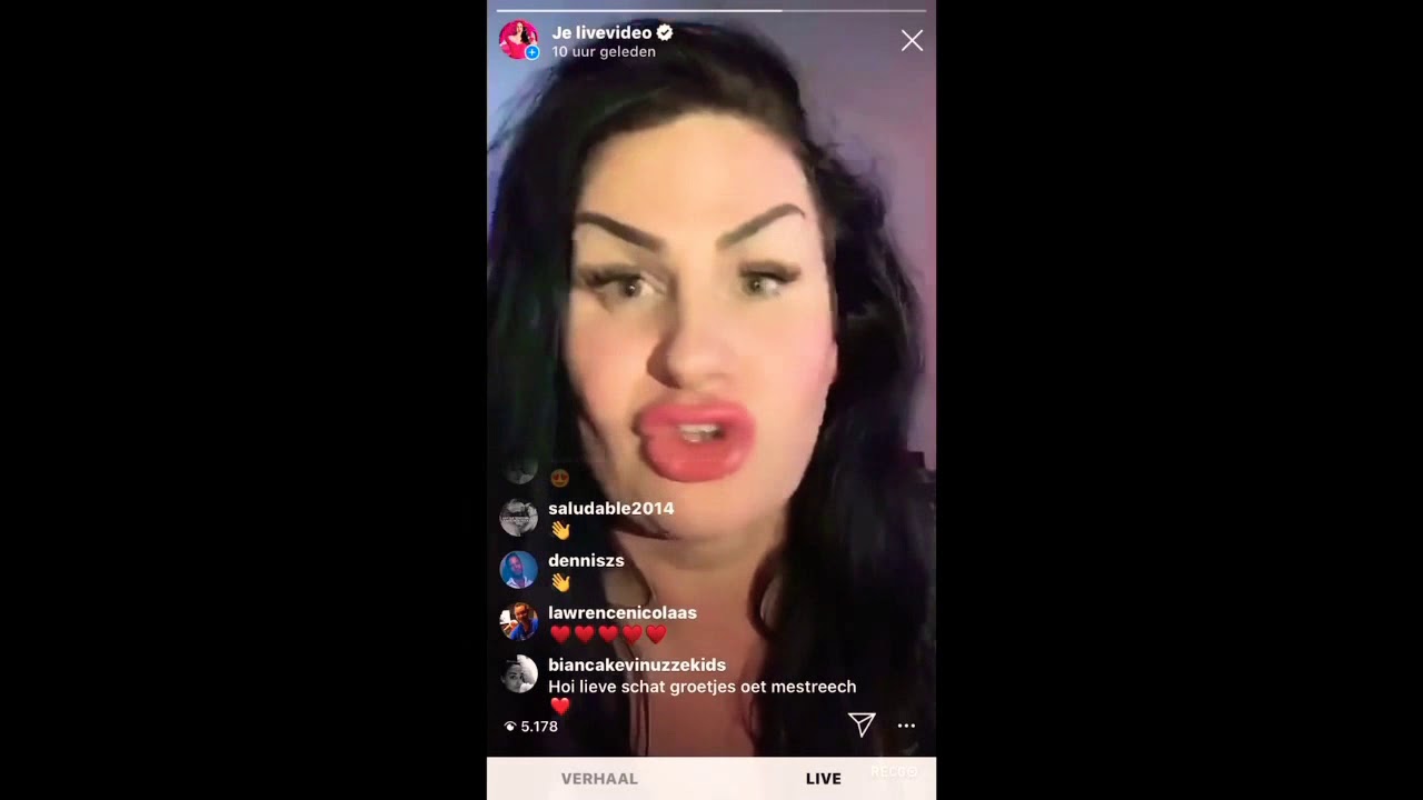 Mooi moment op me live (insta) louisa janssen - YouTube