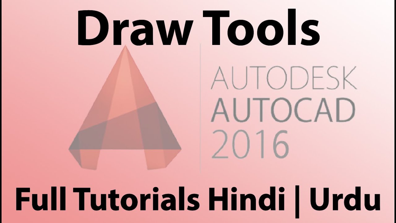 01-Draw Tools in Autodesk Autocad In | Hindi | Urdu | - YouTube