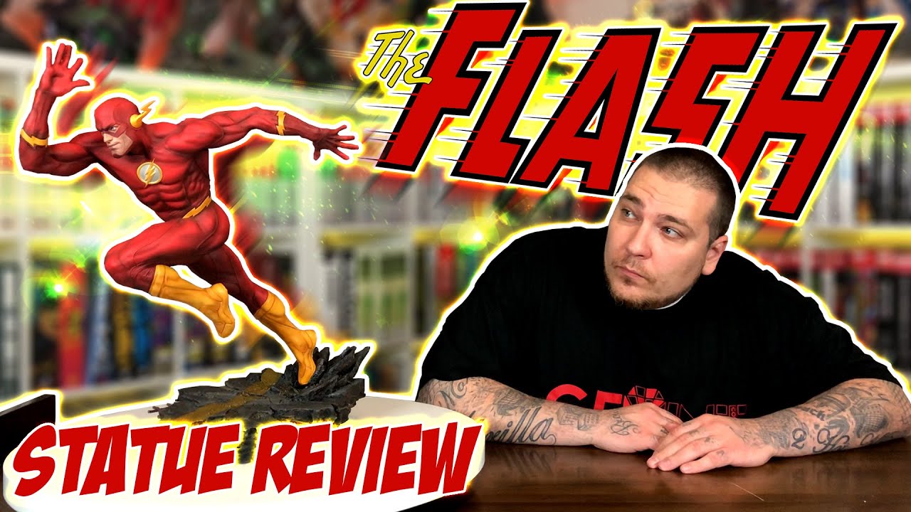 THE FLASH Premium Format Statue Unboxing & Review by SIDESHOW ...