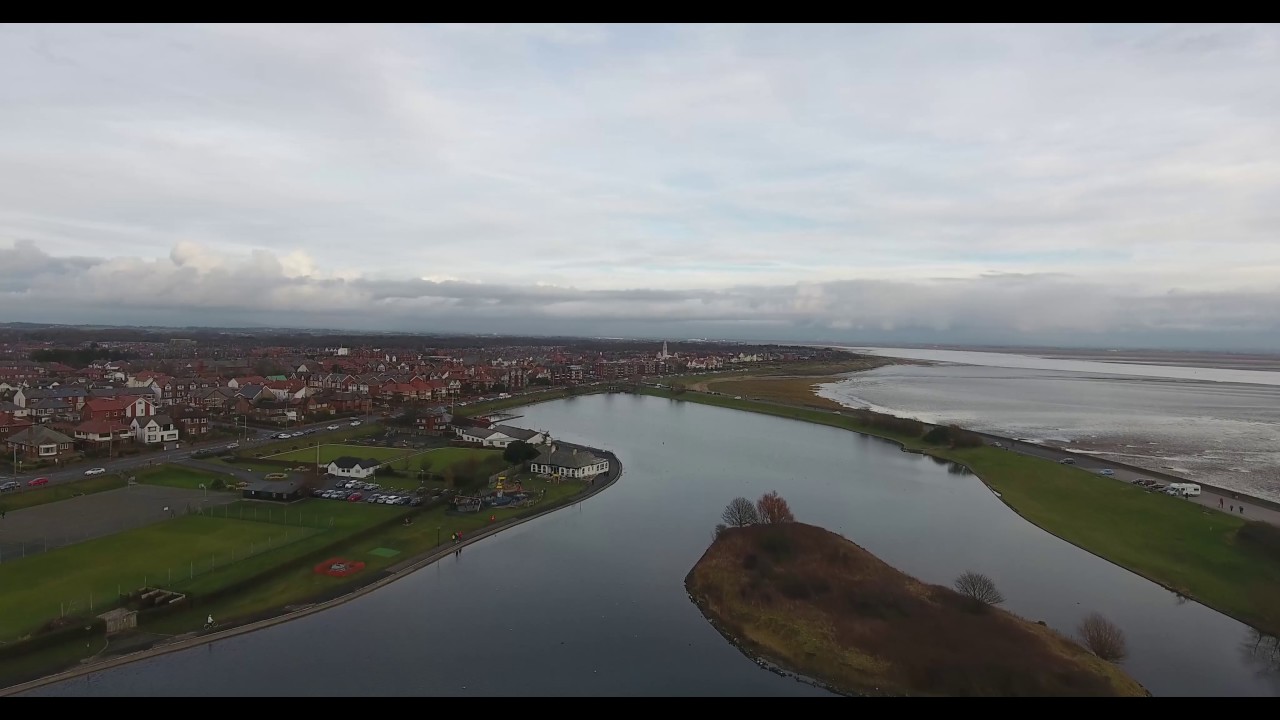 Fairhaven Lake, Lytham 4K - YouTube