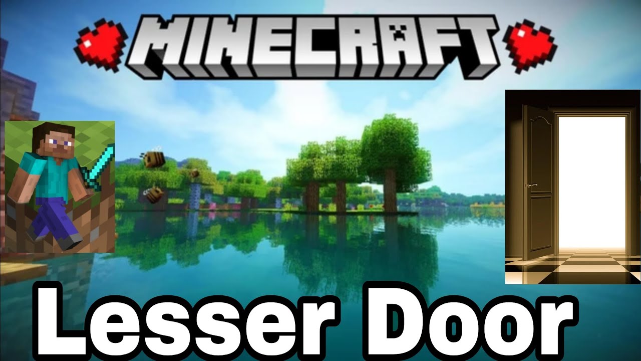 I Builded Lesser Door For Beacon In Minecraft!! - YouTube