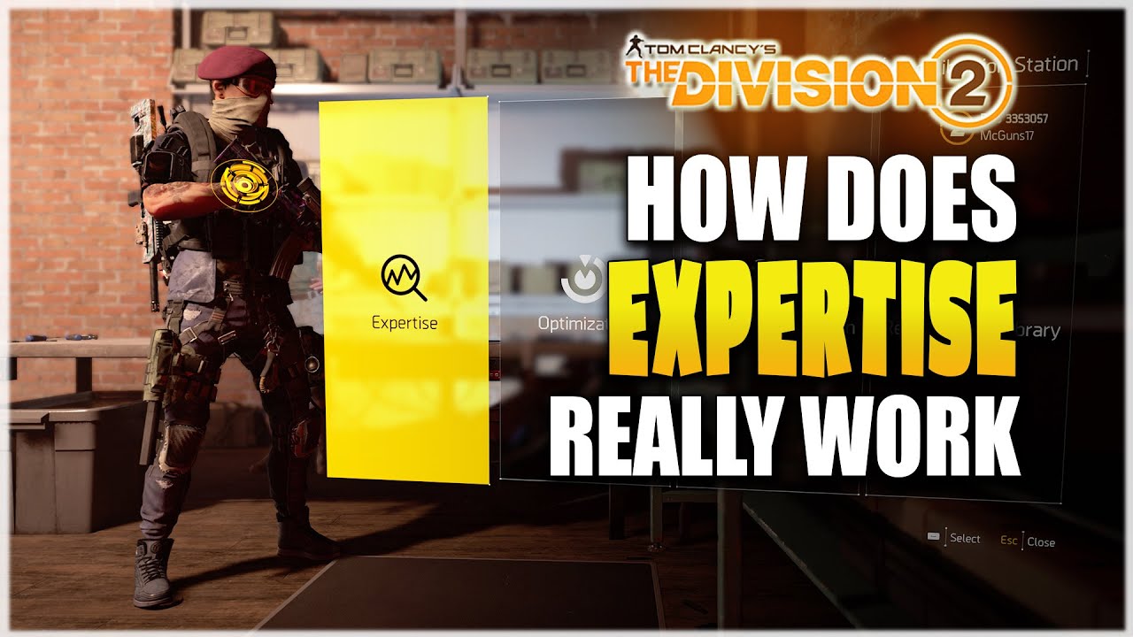 The Division 2 NEW EXPERTISE LEVEL SYSTEM EXPLAINED - What you need to ...
