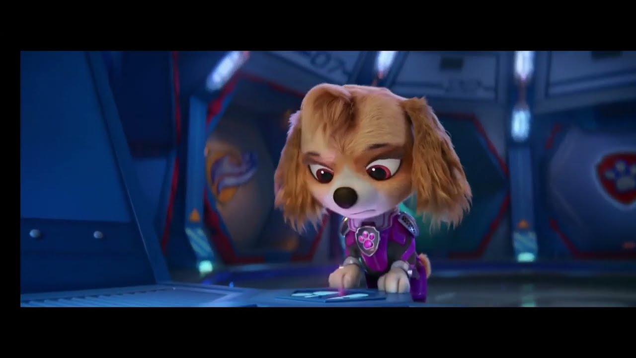 skye takes all crystals (paw patrol the mighty) - YouTube