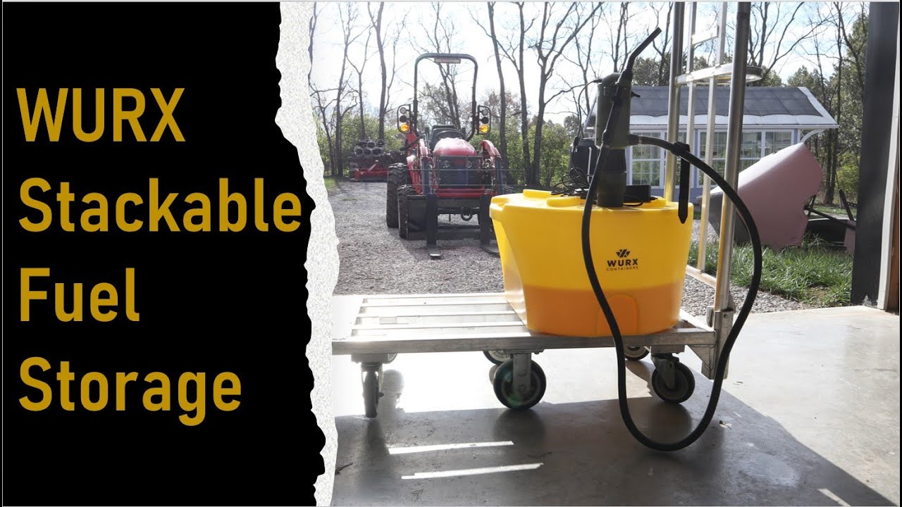 #200: WURX Stackable Fuel Storage Solution with Pump / ITC Quick Attach - YouTube