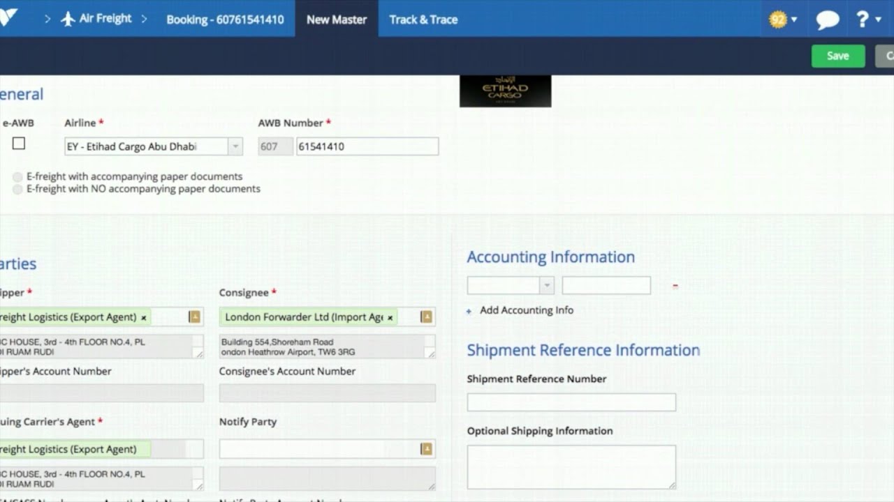 EY Rates for Export Agents Demonstration - YouTube