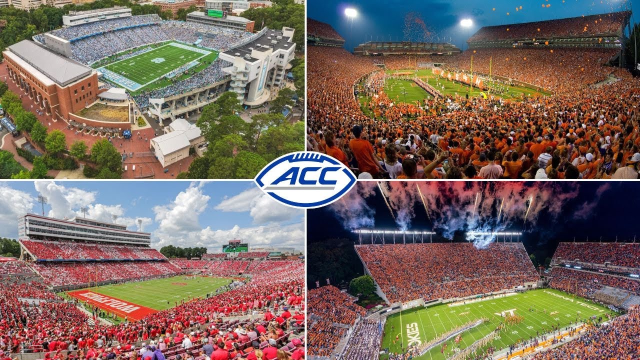 Ranking every ACC Football Stadium - YouTube