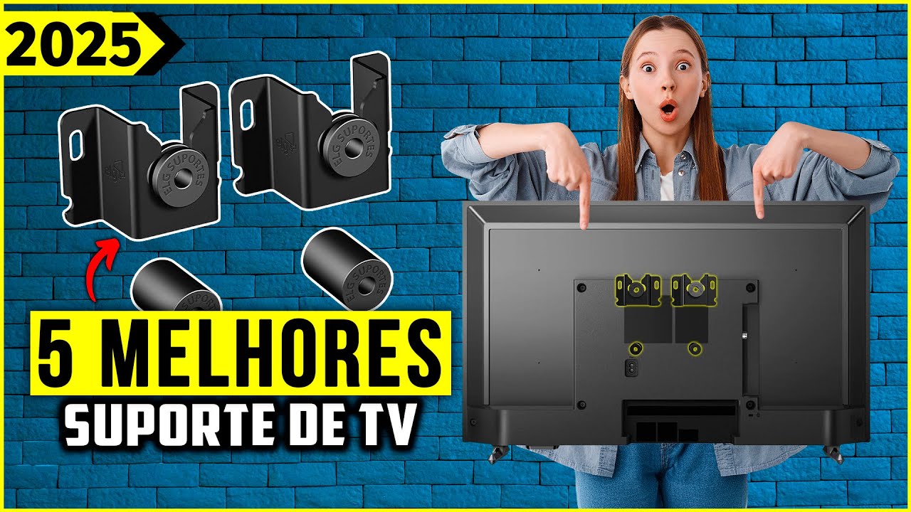 Os 5 Melhores Suporte Para Tv/ Suporte Para Televisão Em 2025! - YouTube