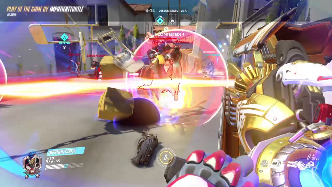 Overwatch: Cyborg Zarya. - YouTube