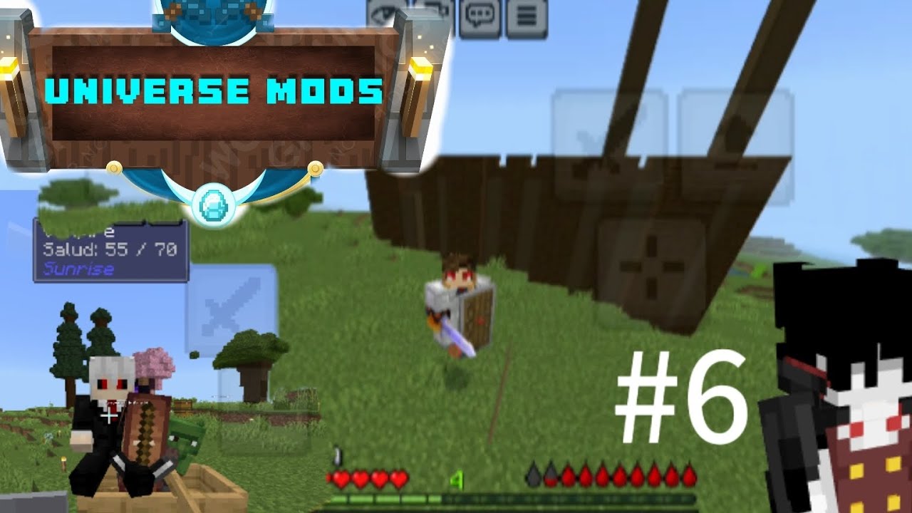 Empieza la construcción de mi Imperio🔥🦇 | UNIVERSE MODS 2 | Minecraft 1 ...