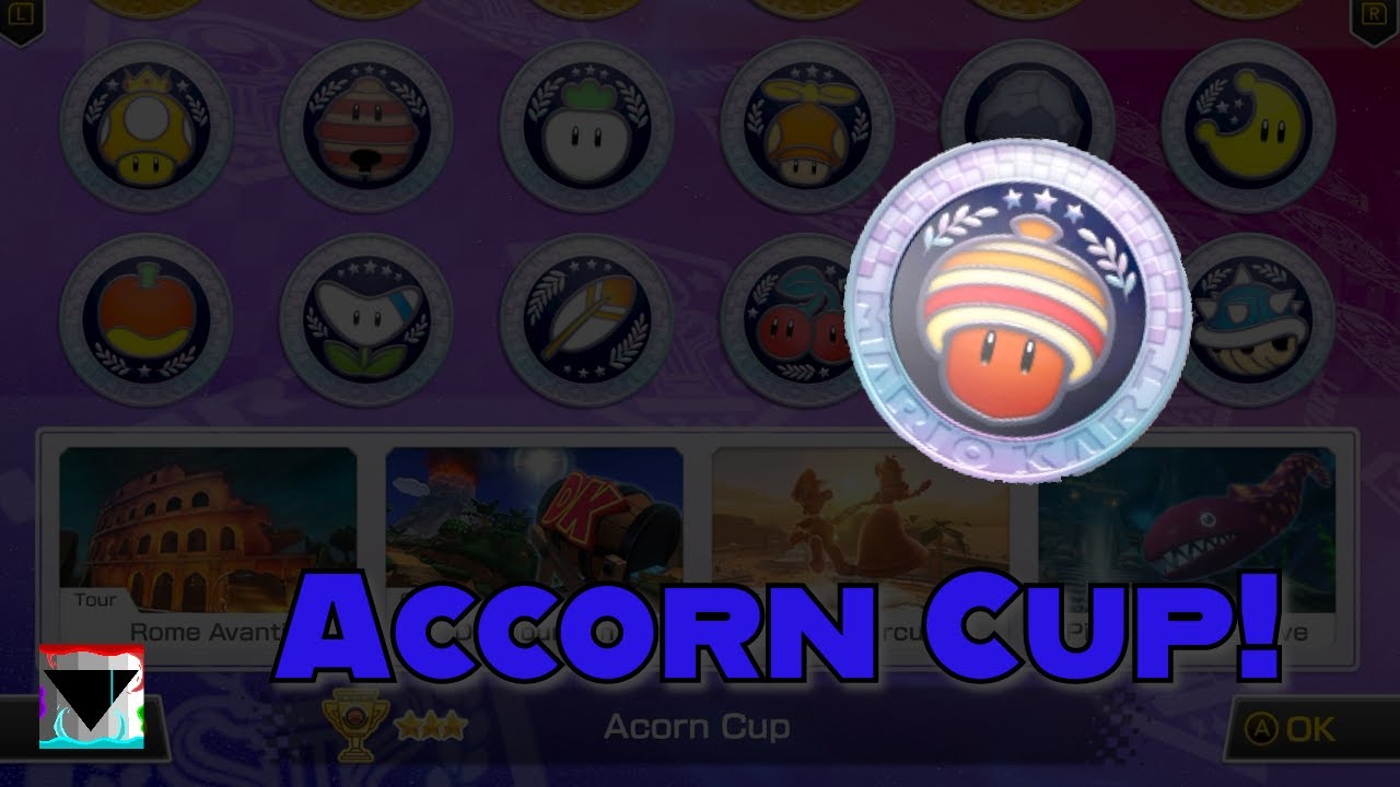 Mario Kart 8 Deluxe Acorn Cup 150cc - YouTube