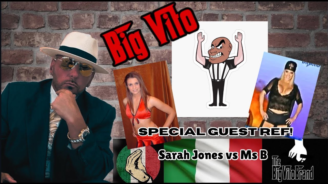 NWE TOUR! Big Vito guest Refs Sarah Jones vs Ms B - YouTube