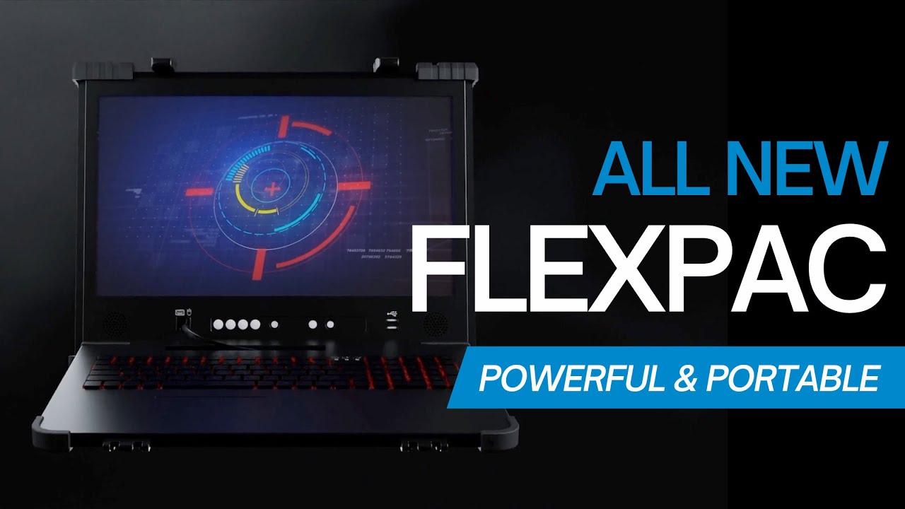 Our Most Popular Portable Computer System - All New FlexPAC - YouTube