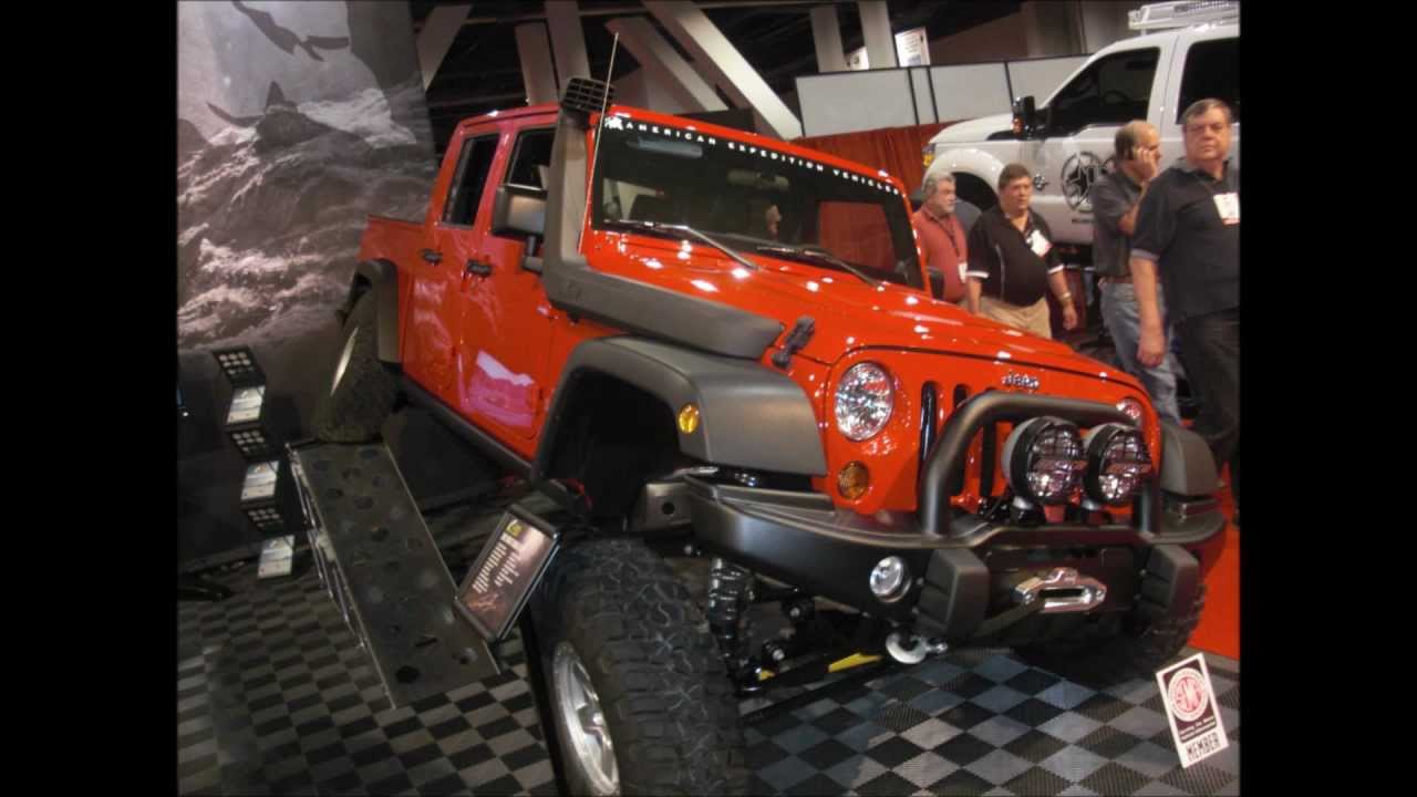 SEMA: Jeep AEV Brute Double Cab - YouTube