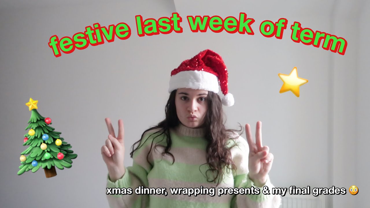 last week of my first term at university! - YouTube